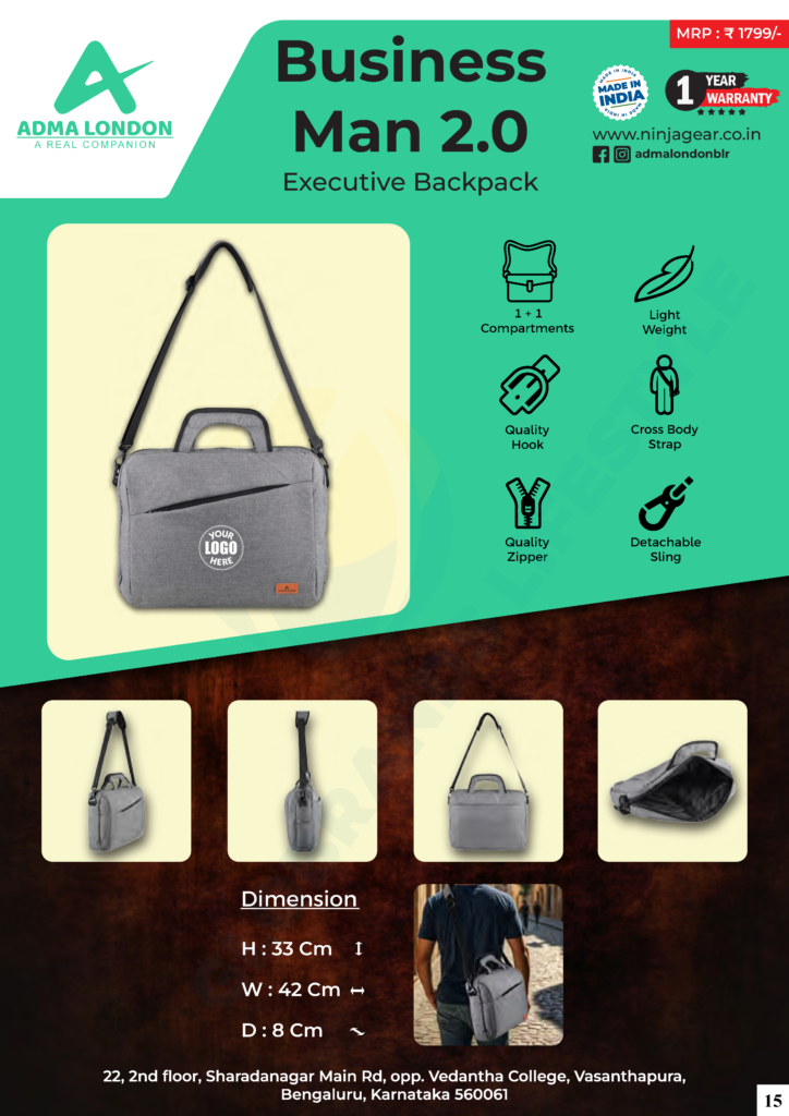 AL - Business Man 2.0 - Executive Bag - Globrandslifestyle.com